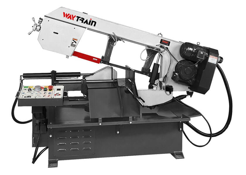 13" Double Miter Cutting Band Saw : UE-331DSA | WAY TRAIN Band Saw ...
